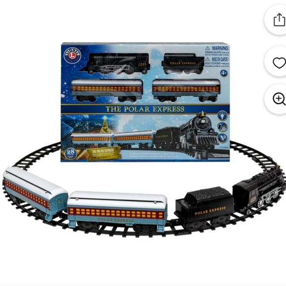 polar express | Toys | New Polar Express Train Set Black And Blue ...